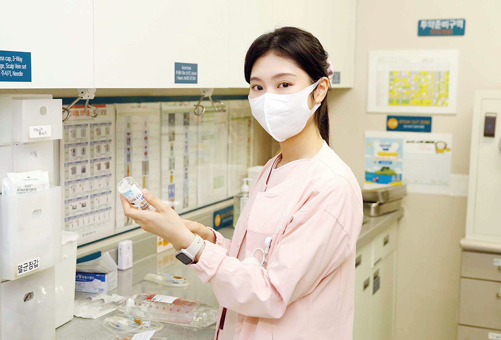 내과간호1팀 김성은 사원입니다 아산인 이야기 피플 서울아산병원 뉴스룸