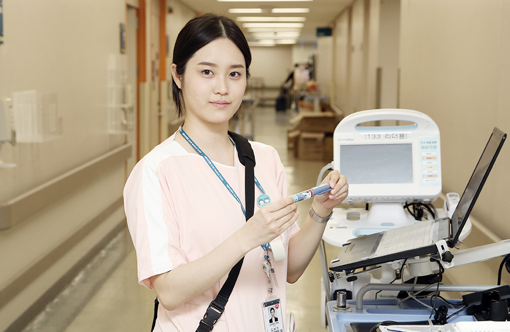 심장병원간호팀 김보민 사원입니다 아산인 이야기 피플 서울아산병원 뉴스룸
